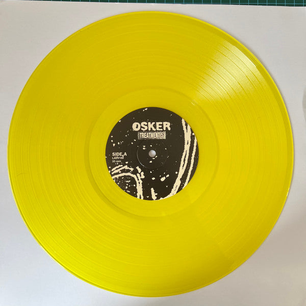 OSKER - Treatment 5 (Limited Edition Transparent Yellow Vinyl LP x/200 ...