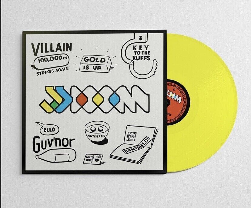 JJ DOOM - Key To The Kuffs (Limited Numbered Edition Sherbet Yellow Vi ...